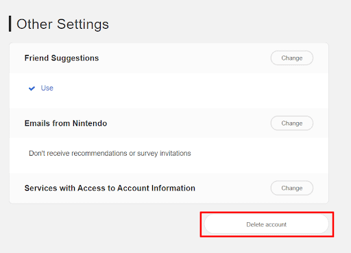 How to Delete Your Nintendo Account
