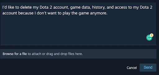 How to Delete Your Dota 2 Account